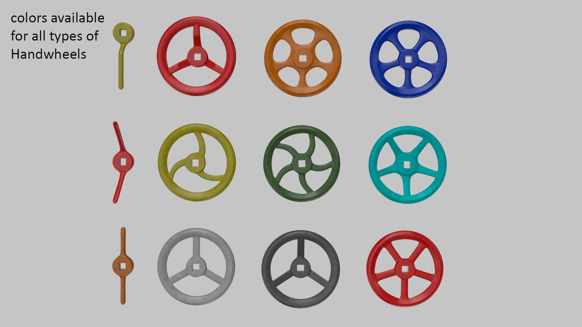 12 types 3D model - TurboSquid 1664170