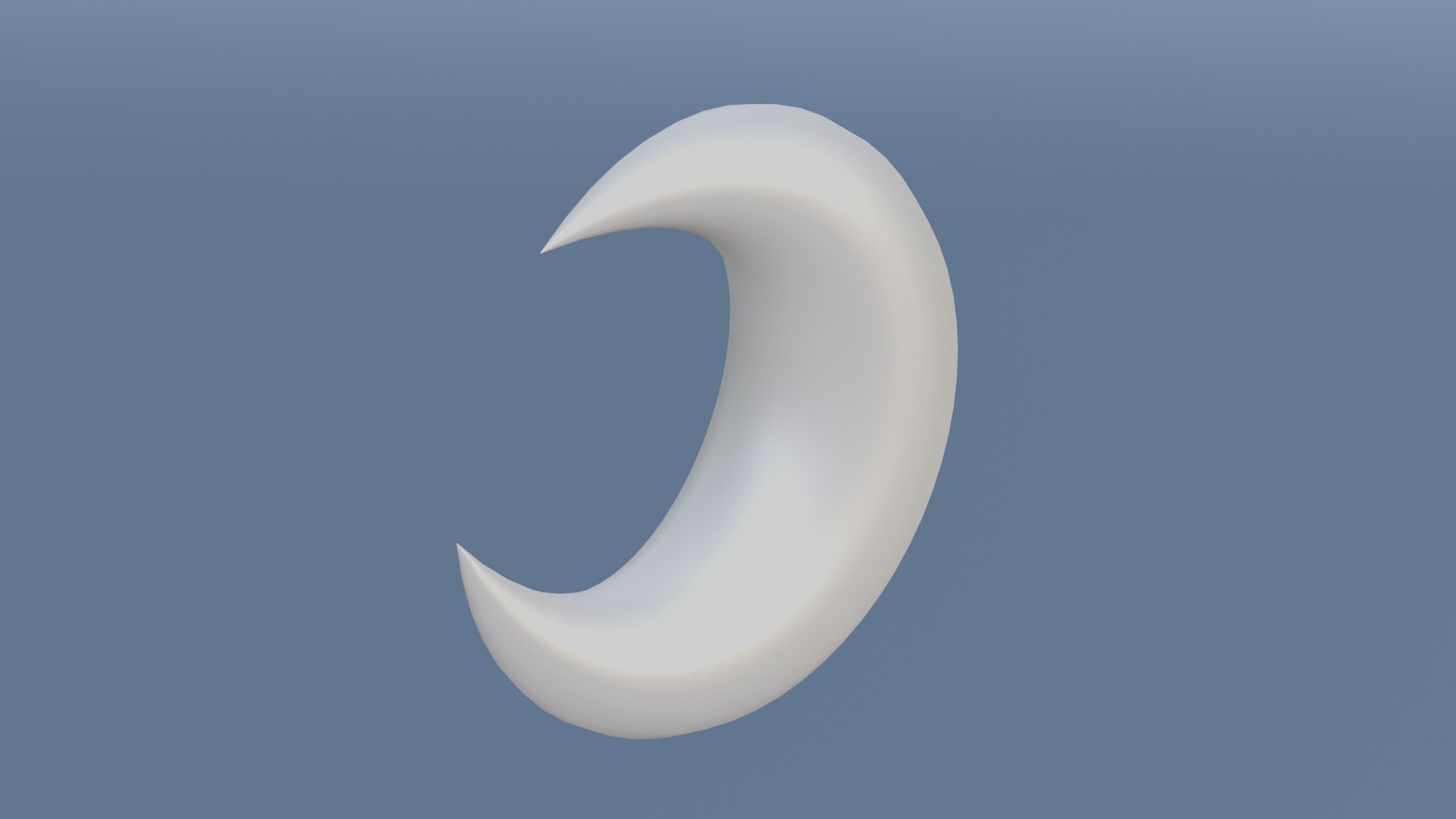 Crescent Moon 3D - TurboSquid 2123025