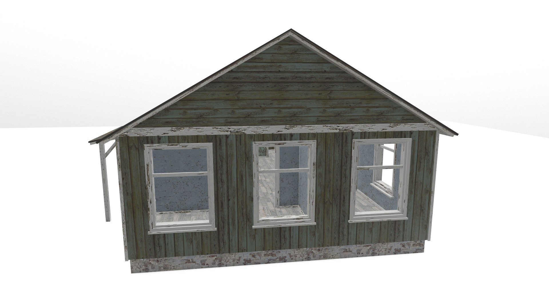 Old Wooden House Games Obj