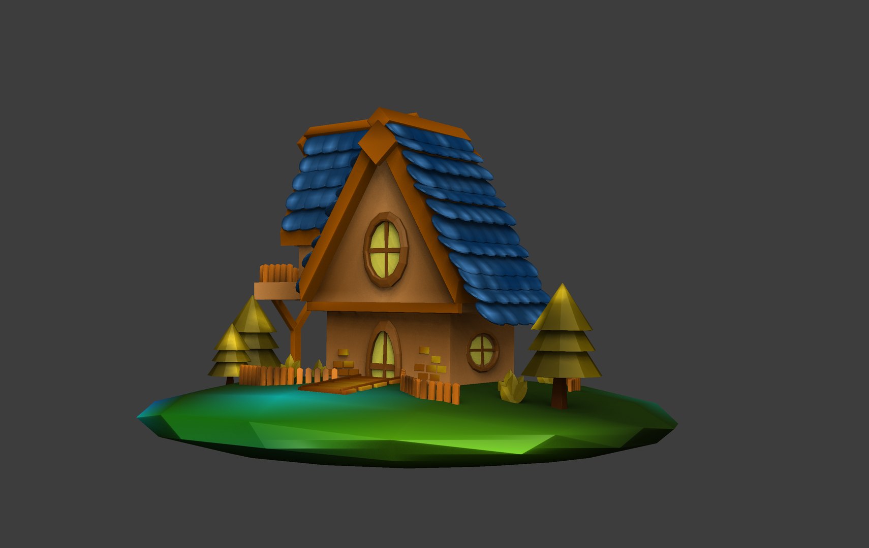 3D Model Fantasy House Pack - TurboSquid 2093677