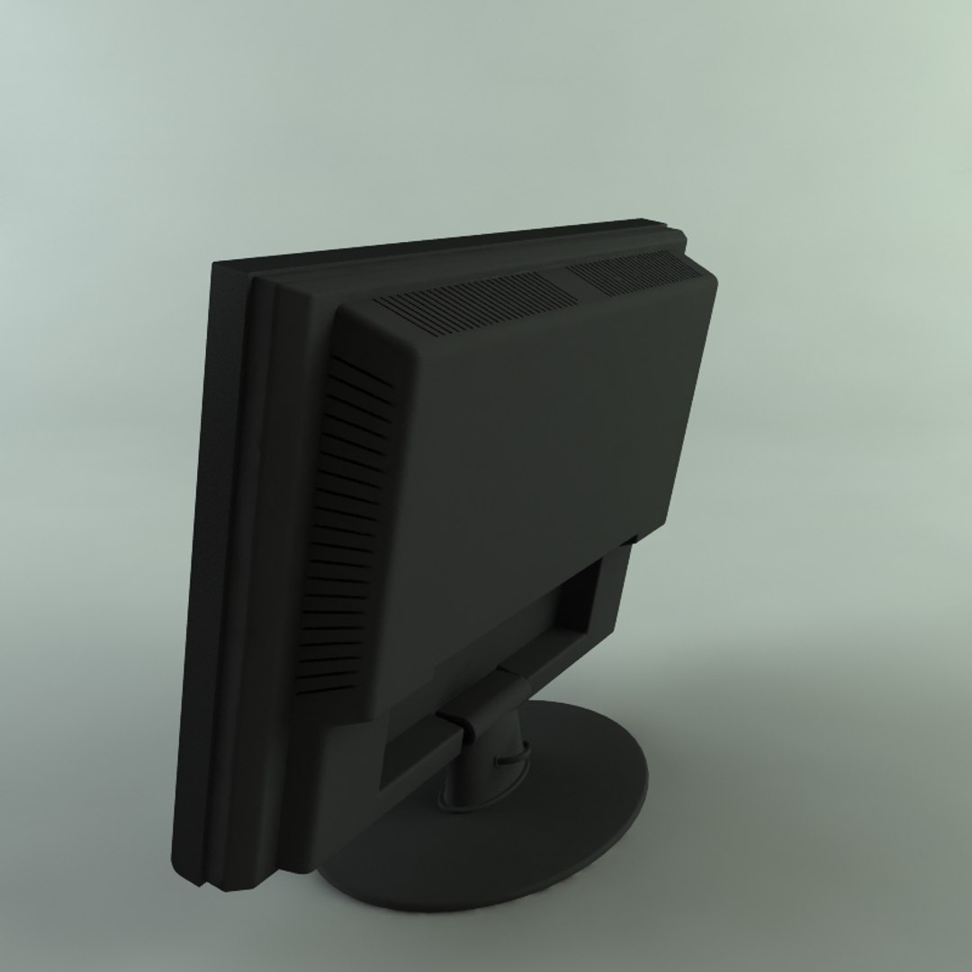 Pc Monitor 3d Model