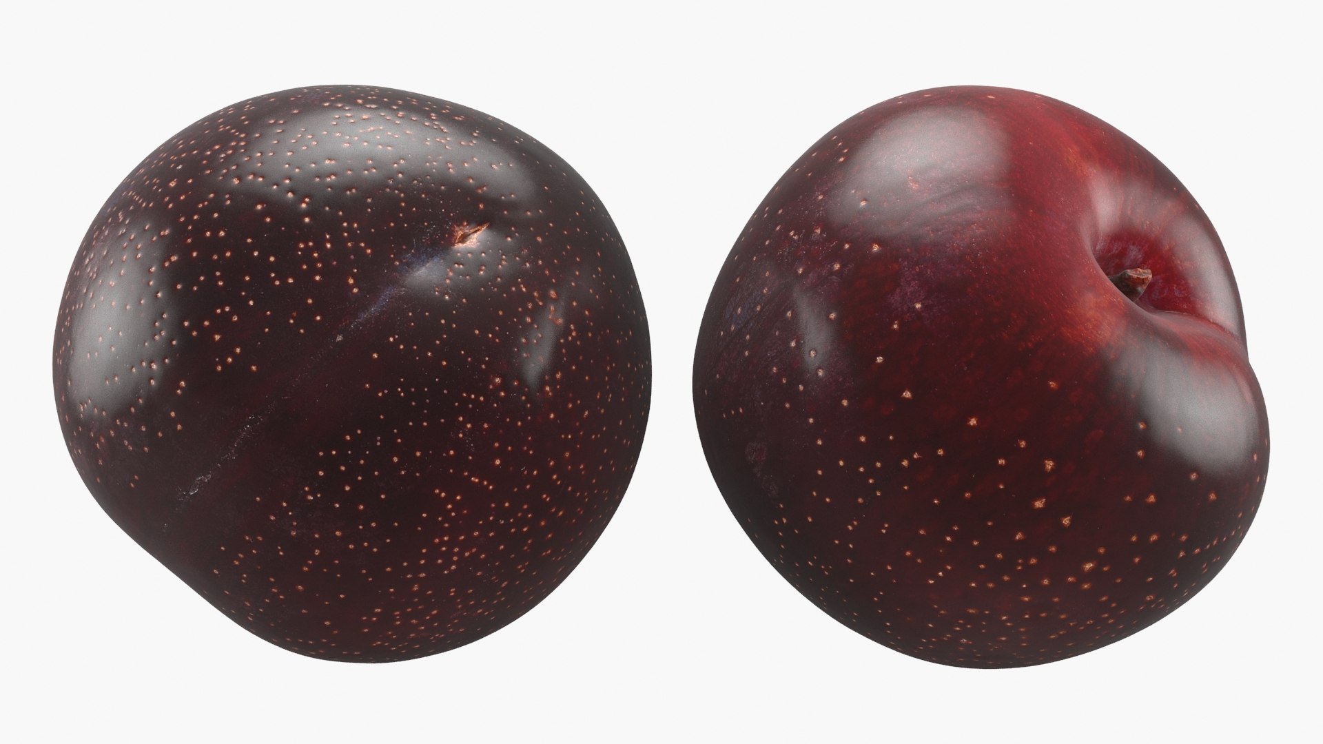 3D Whole Plum Collection Model - TurboSquid 2170519
