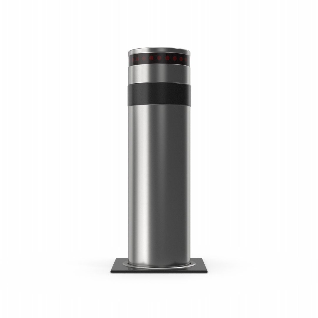 Retractable Road Safety Bollard 3D - TurboSquid 2005482