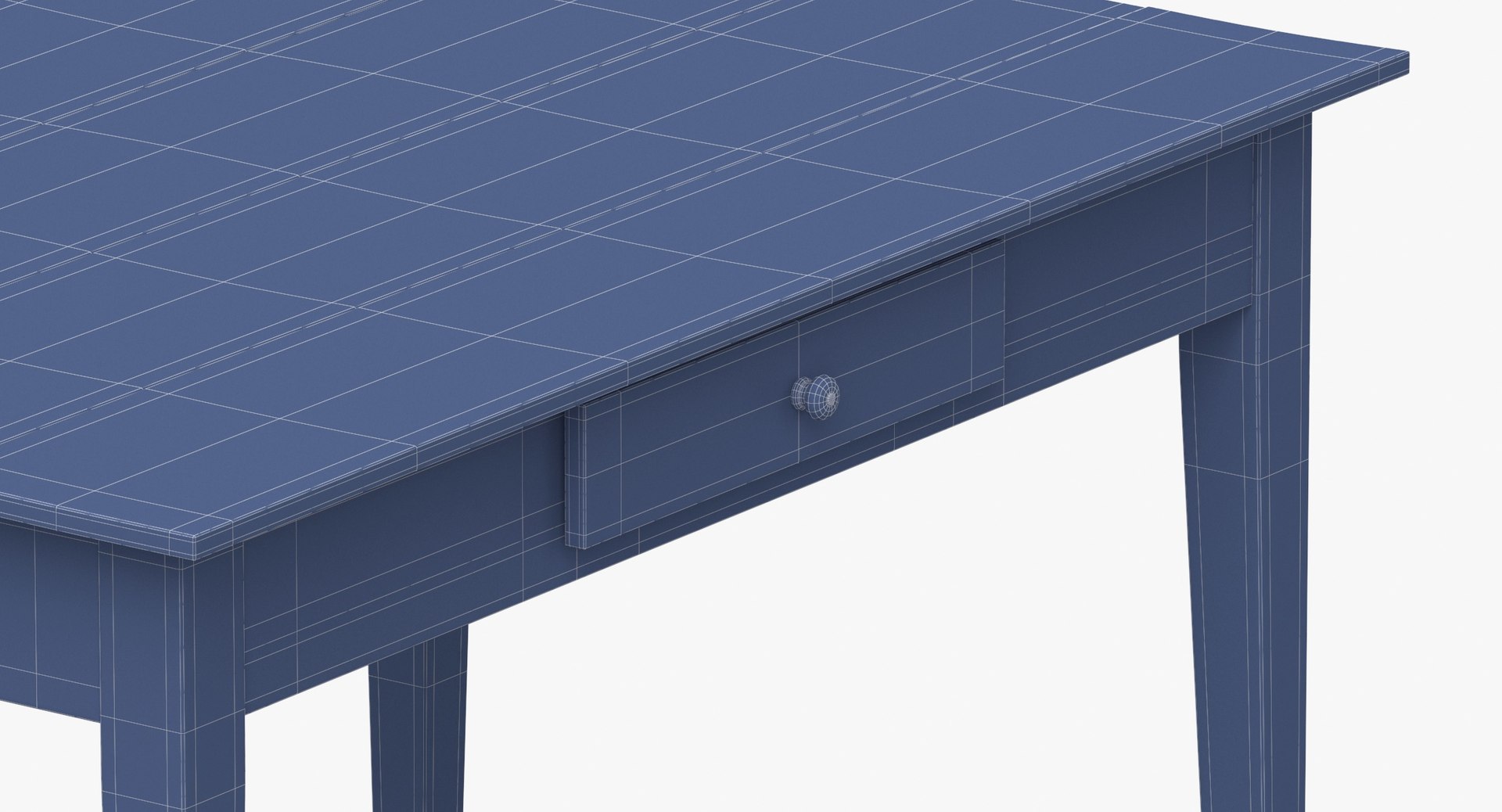 3D 19th Century Desk 01 Model - TurboSquid 2186320