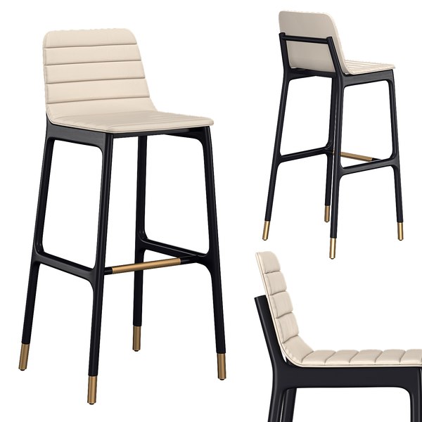 3d model gloster axis chair table