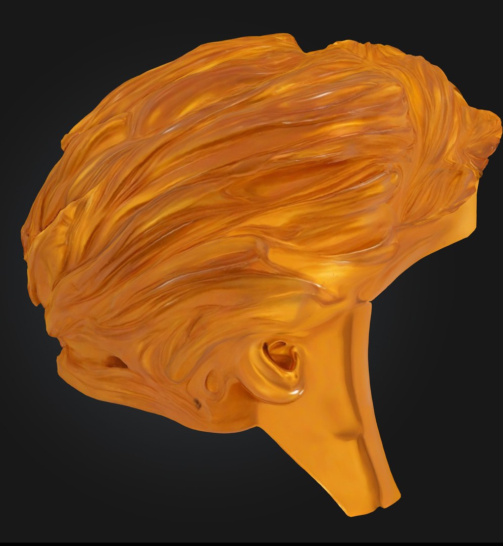 Trump Helmet 3D Model - TurboSquid 2423431