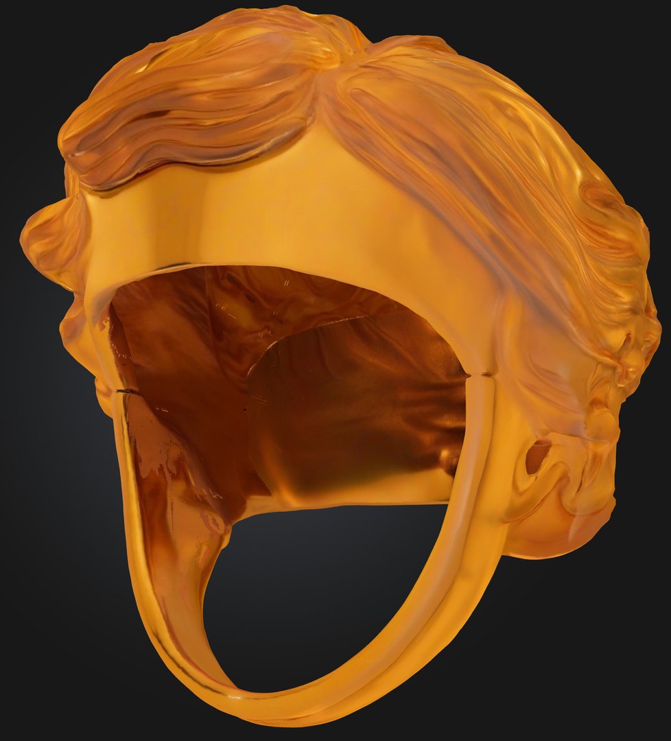 Trump Helmet 3D Model - TurboSquid 2423431