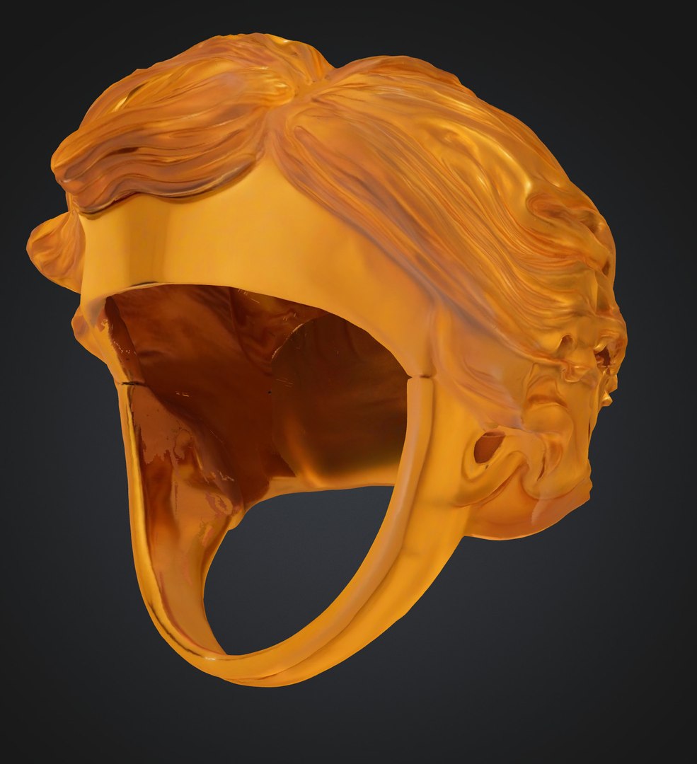 Trump Helmet 3D Model - TurboSquid 2423431