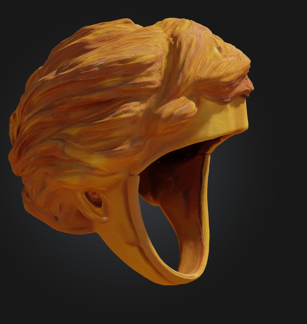 Trump Helmet 3D Model - TurboSquid 2423431