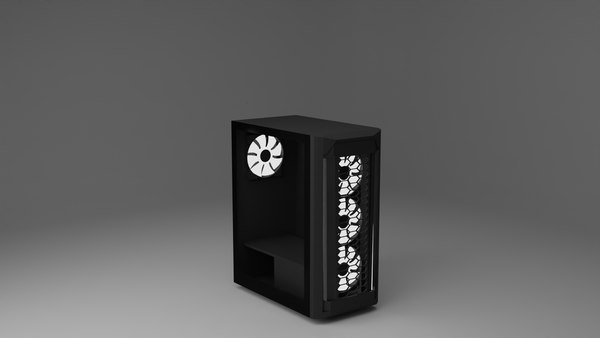 modelo 3d PC Case - TurboSquid 2061645