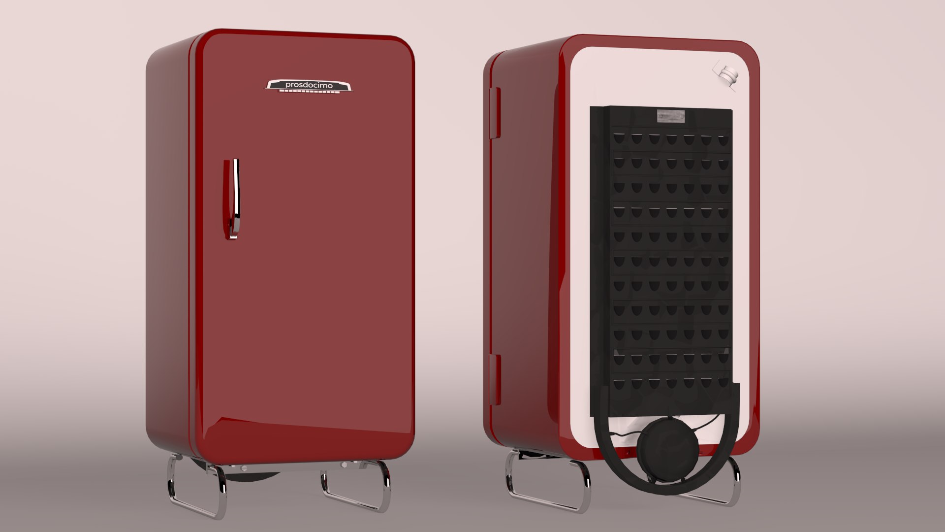 3d Old Refrigerator Prosdocimo