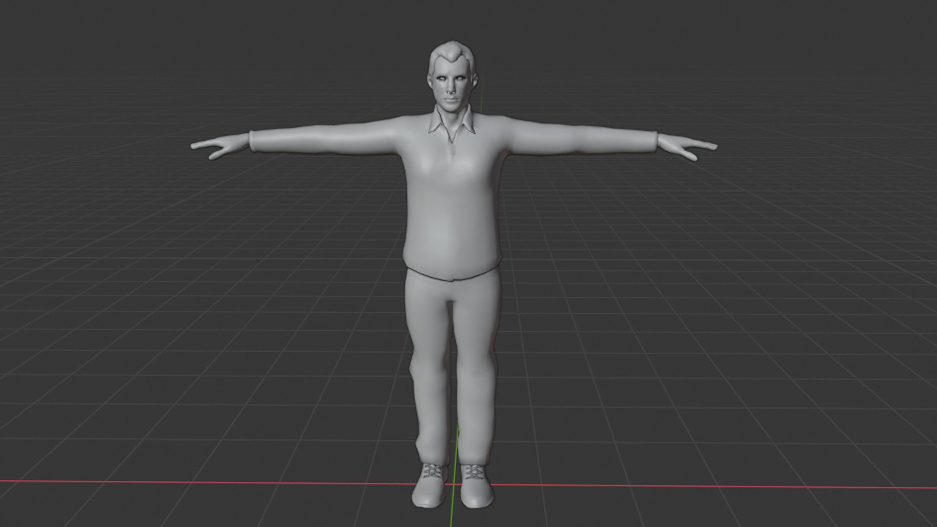 3D Man Ross Low-poly - TurboSquid 1606855