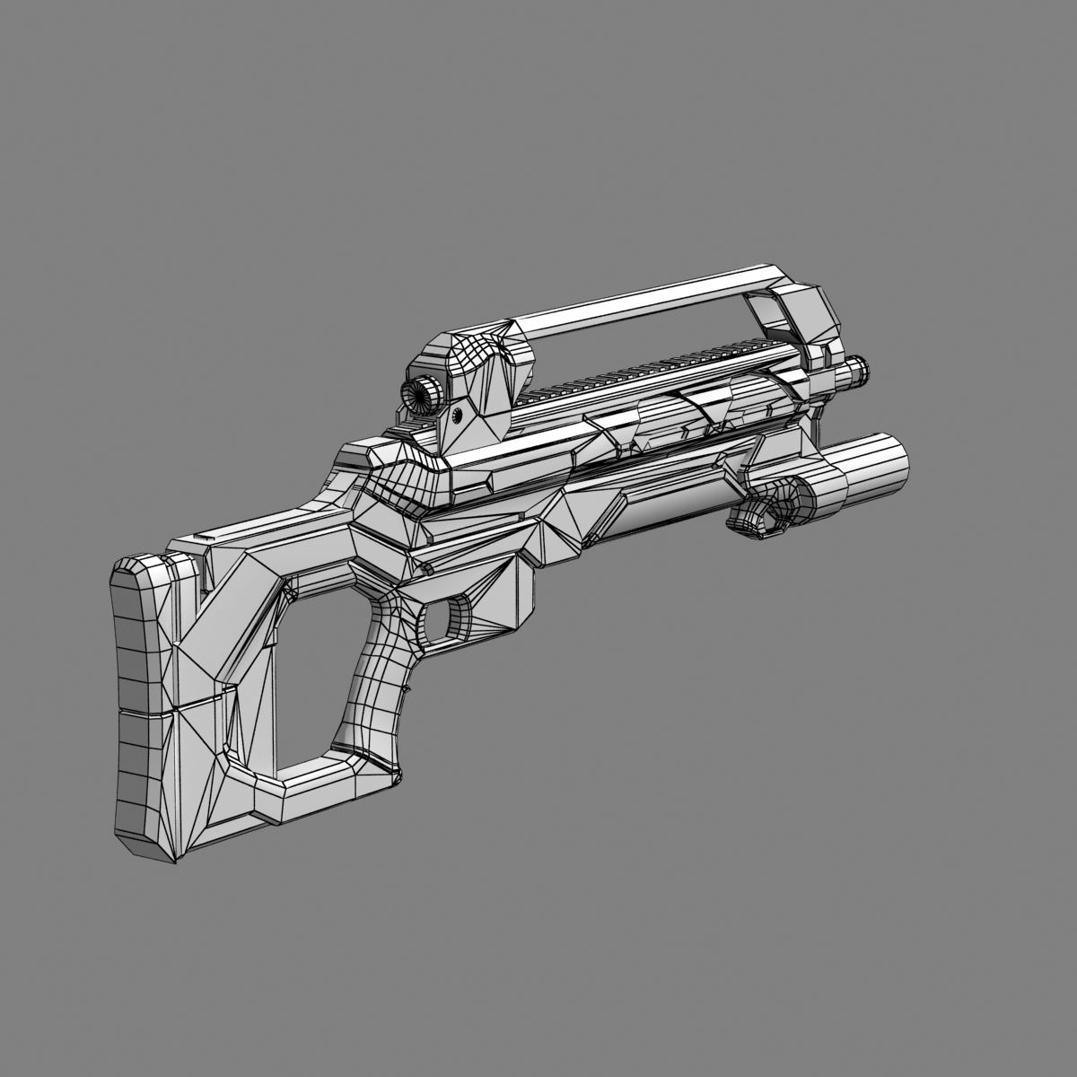 max sci-fi assault rifle