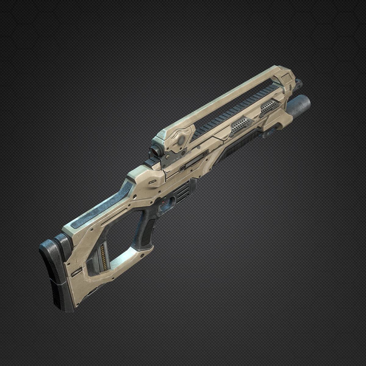 max sci-fi assault rifle