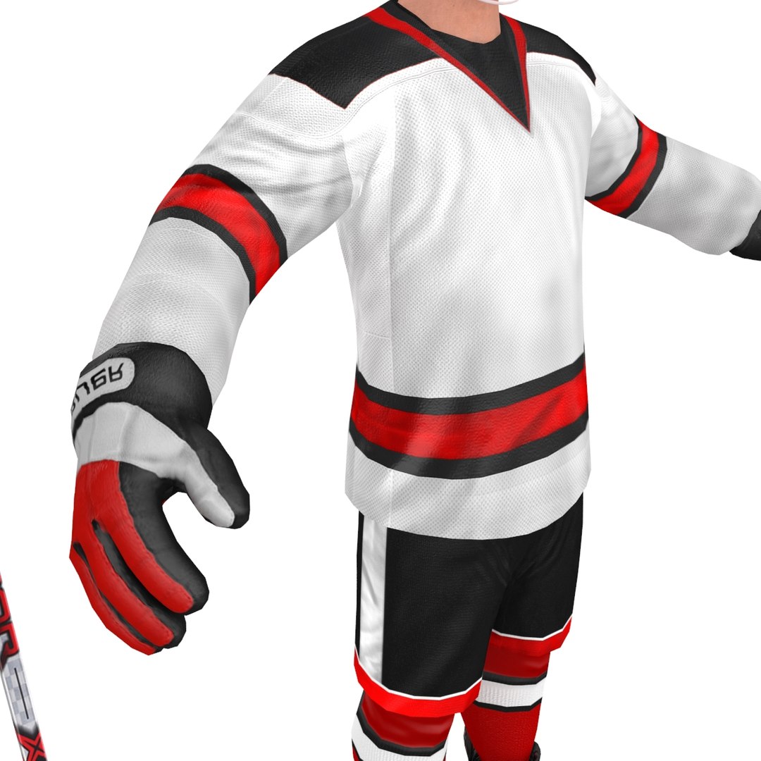 Hockey player 3D model - TurboSquid 1278664