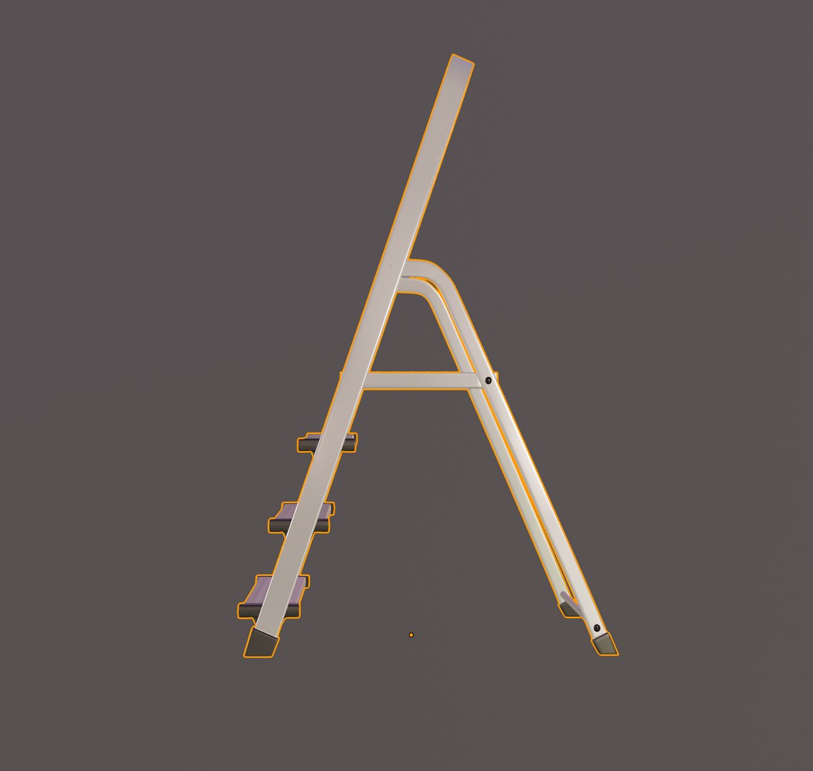 Stepladder Step 3D Model - TurboSquid 1479914