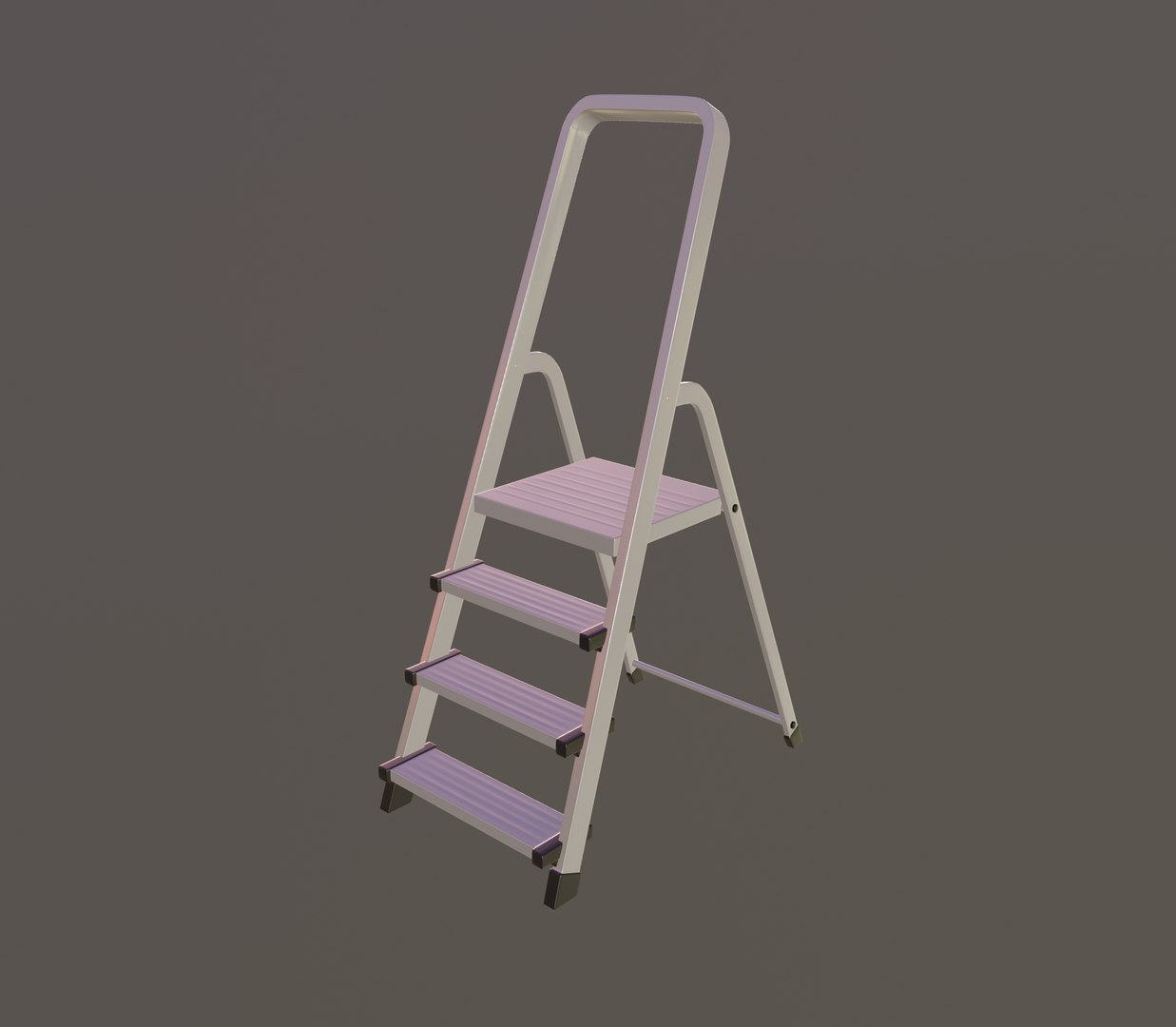 Stepladder Step 3D Model - TurboSquid 1479914