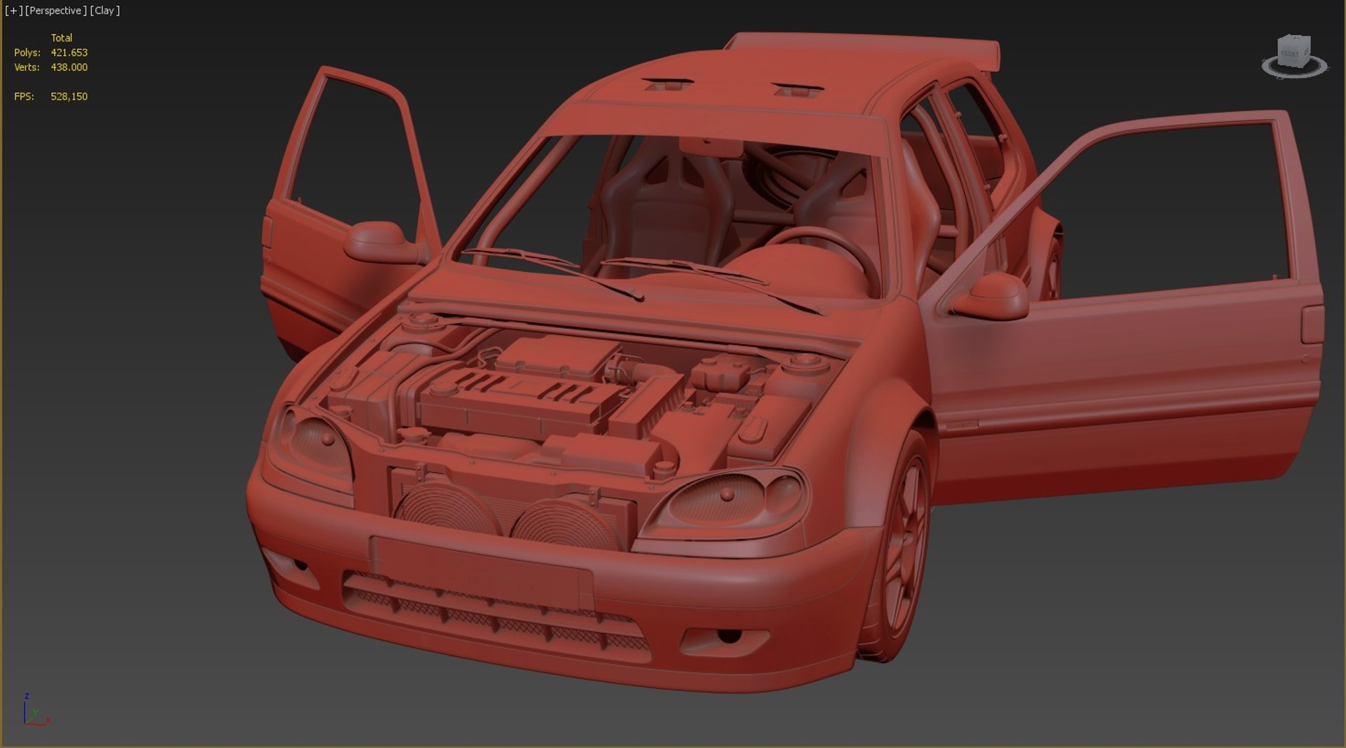 Citroen Saxo Rally Car 3D Model - TurboSquid 2284860