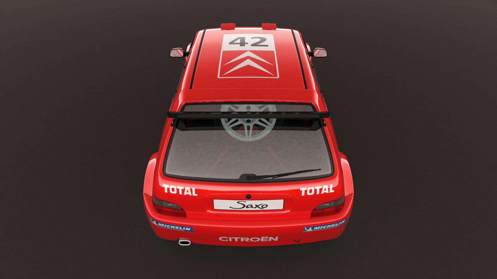 Citroen Saxo Rally Car 3D Model - TurboSquid 2284860