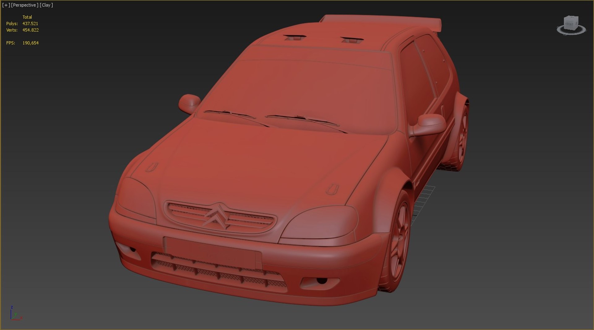 Citroen Saxo Rally Car 3D Model - TurboSquid 2284860