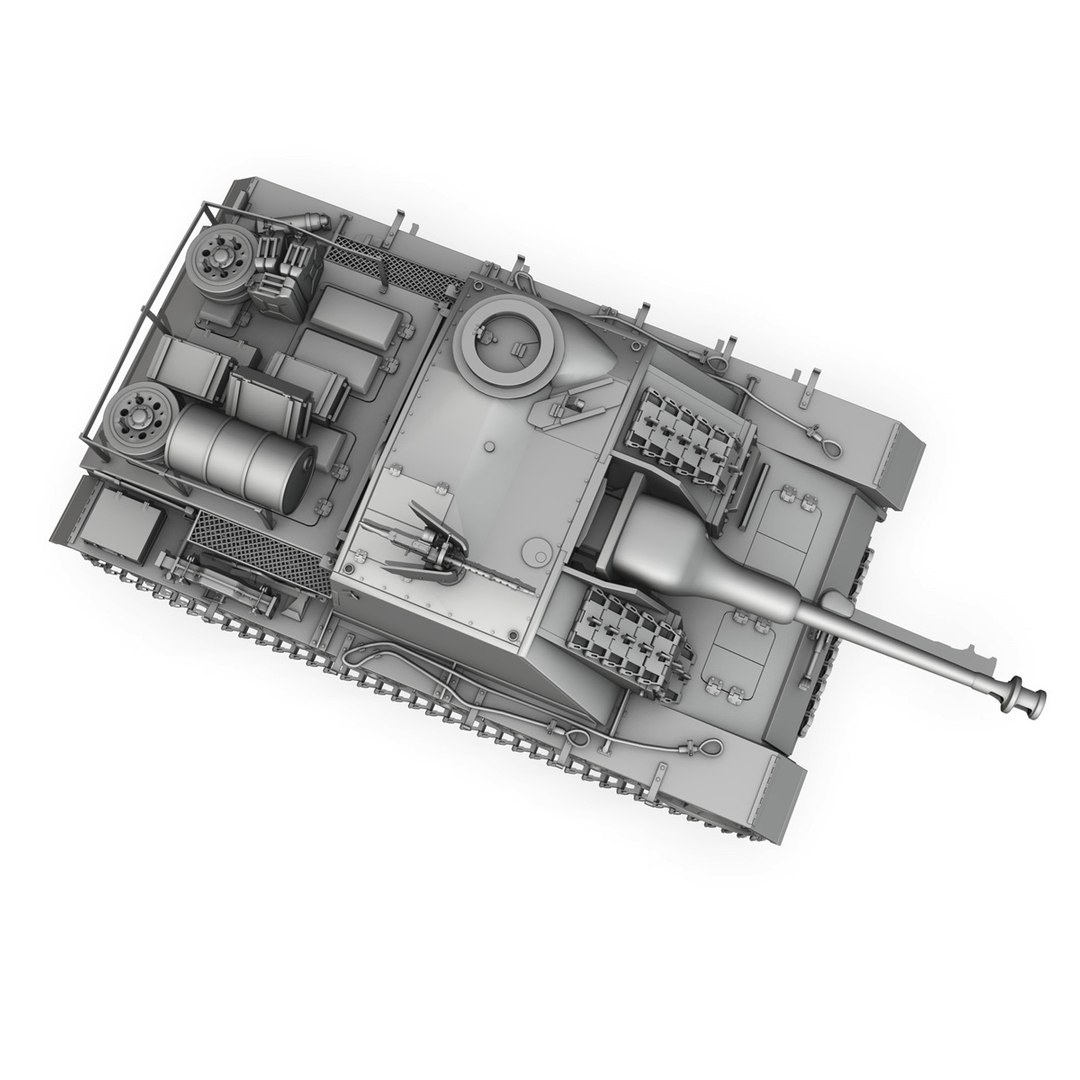 3d Model Of - Iii Stug Panzer Tank