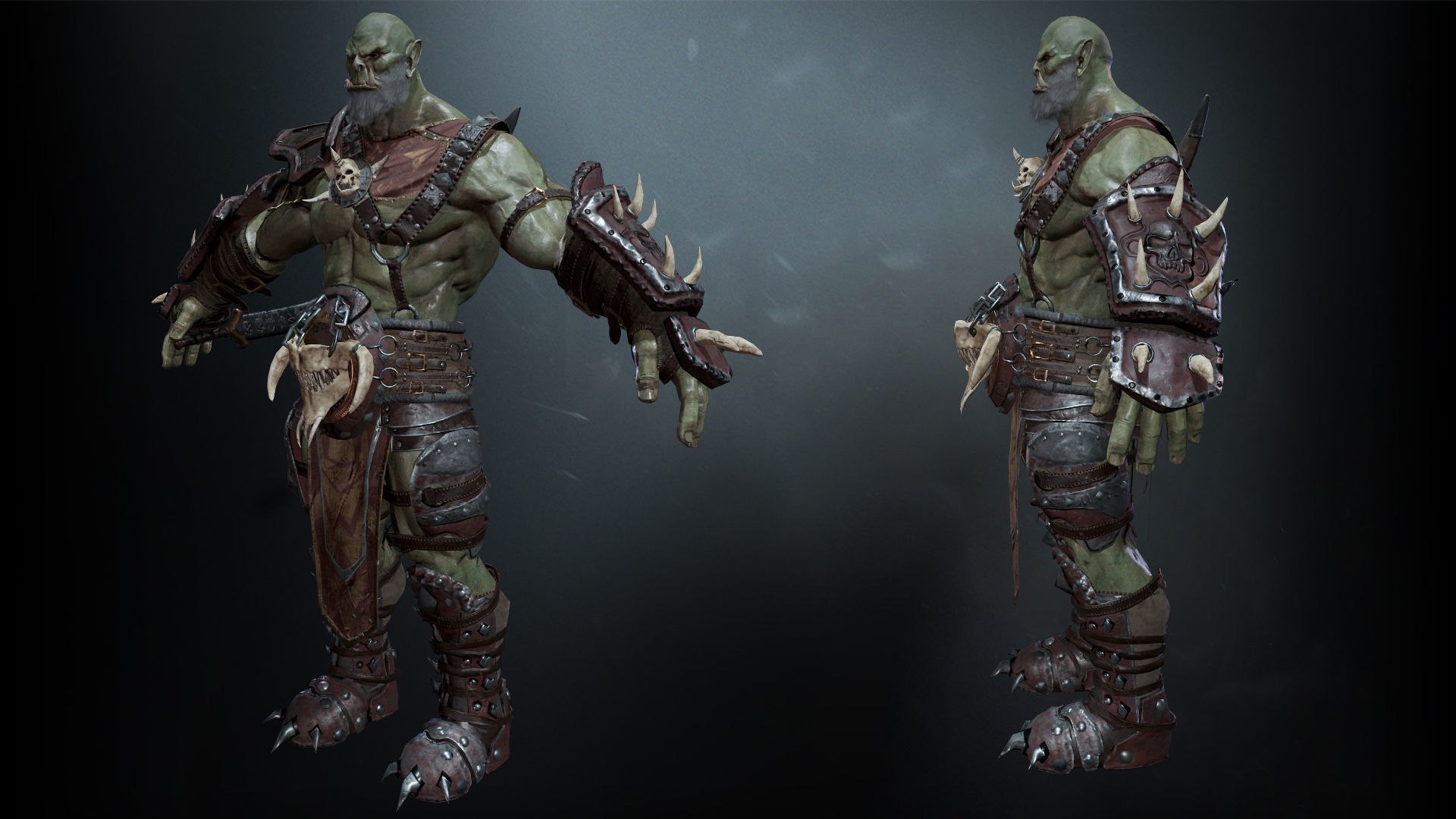 Ork Rogue Warrior 3D Model - TurboSquid 2196545