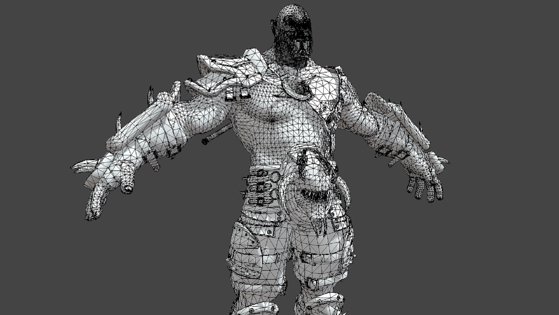 Ork Rogue Warrior 3D Model - TurboSquid 2196545