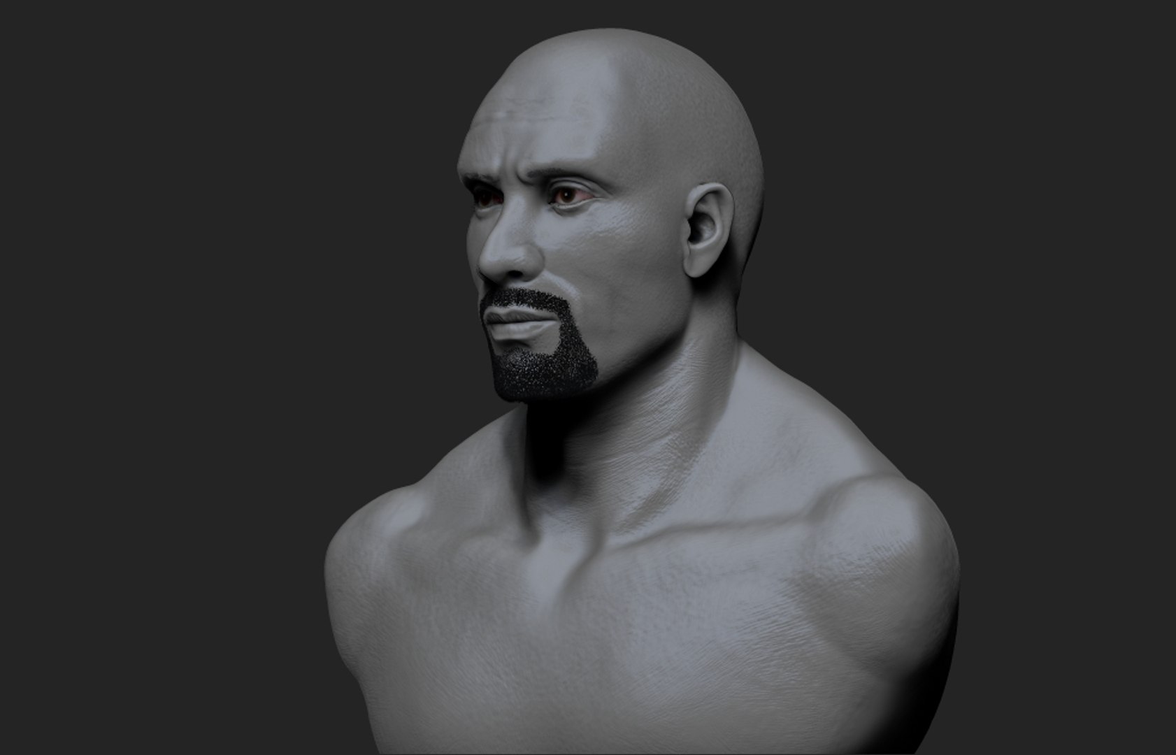 3D Dawyn Johnson Model - TurboSquid 1242938