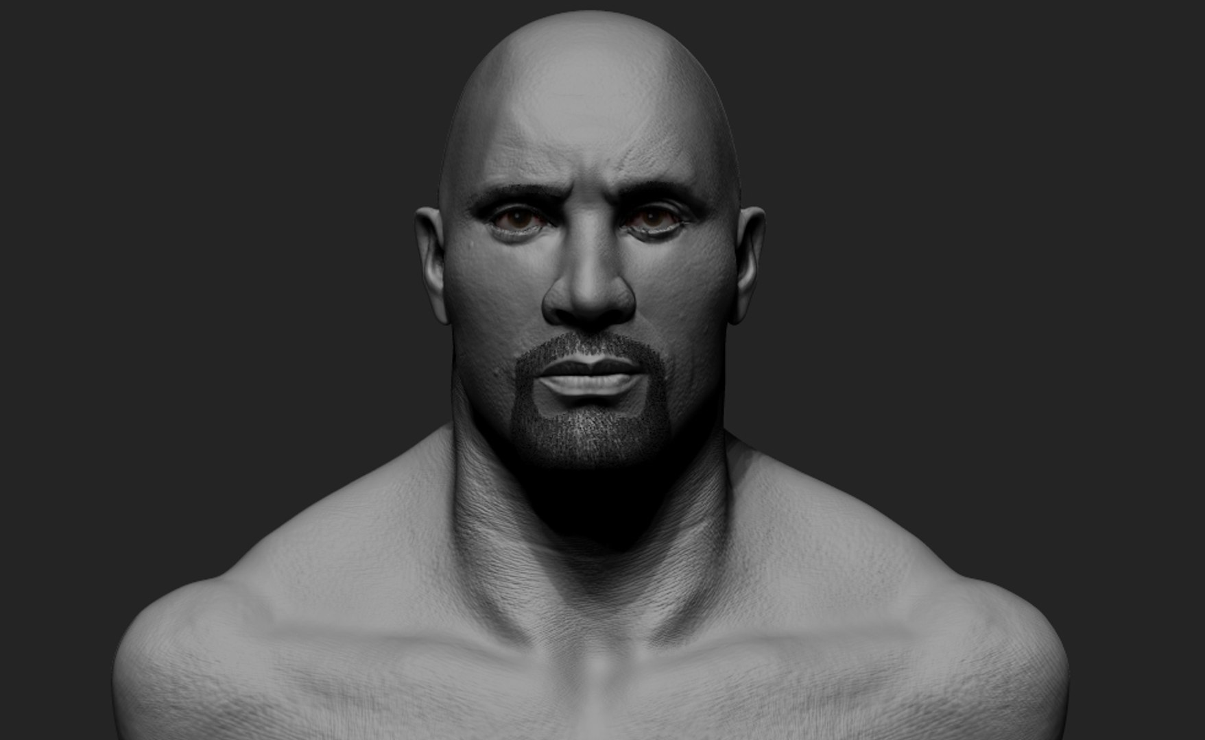 3D Dawyn Johnson Model - TurboSquid 1242938