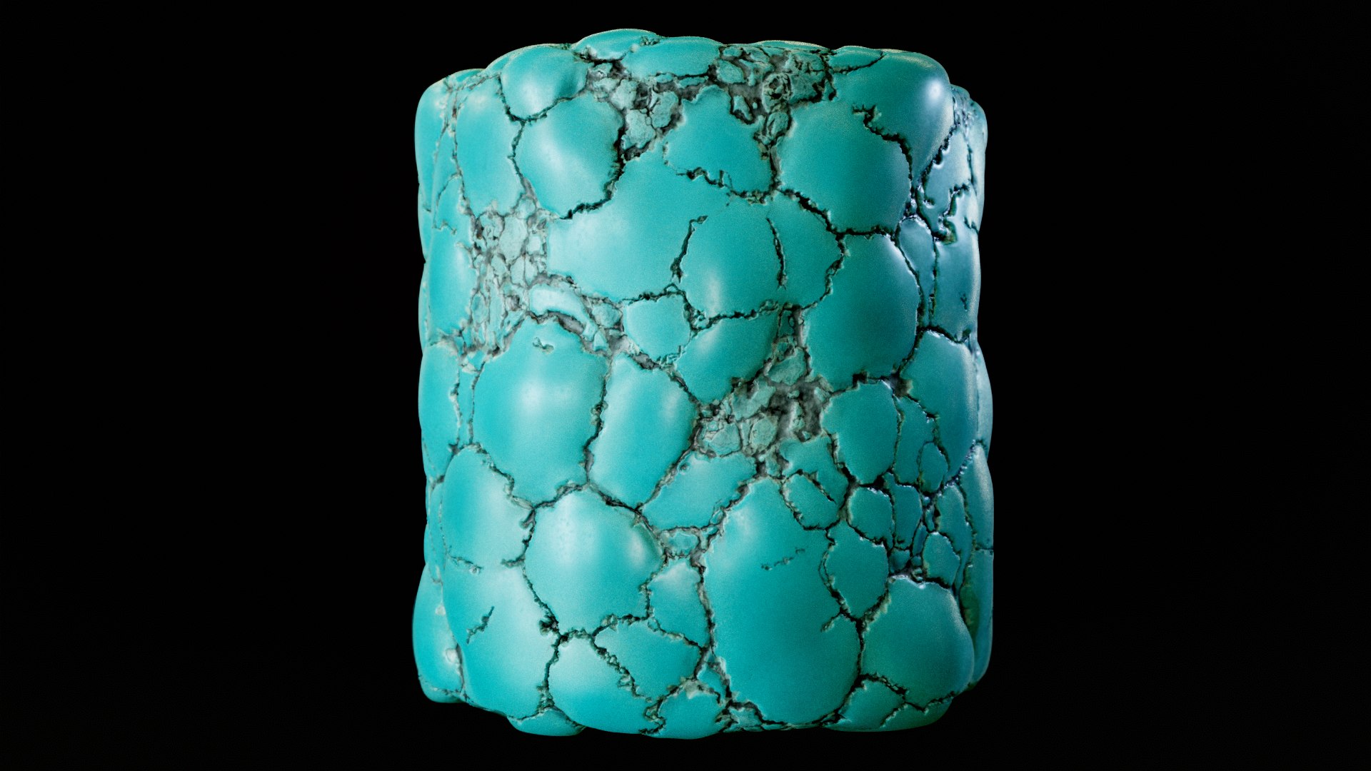 3D Seamless Turquoise PBR Material Textures - TurboSquid 2347970