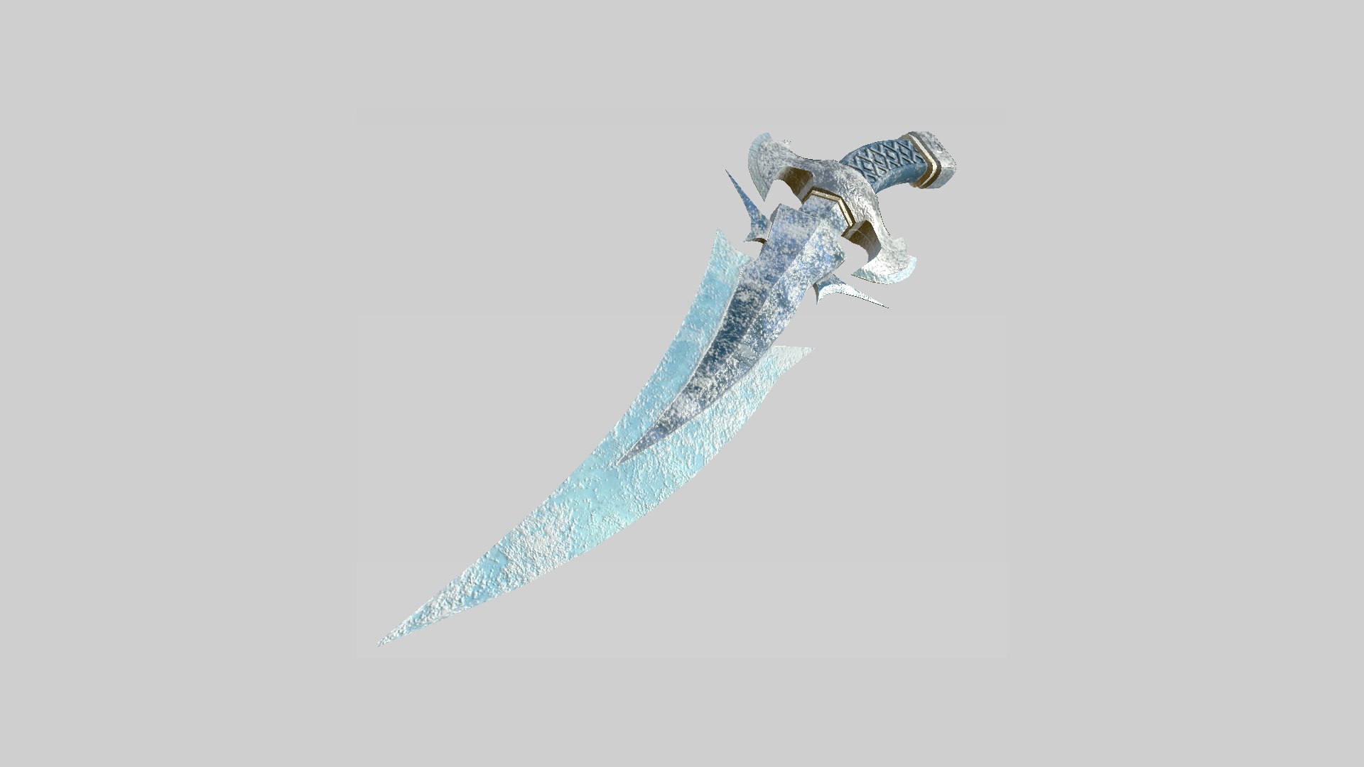 3D Medieval Dagger 05 Ice Frost - Fantasy Character Weapon - TurboSquid ...
