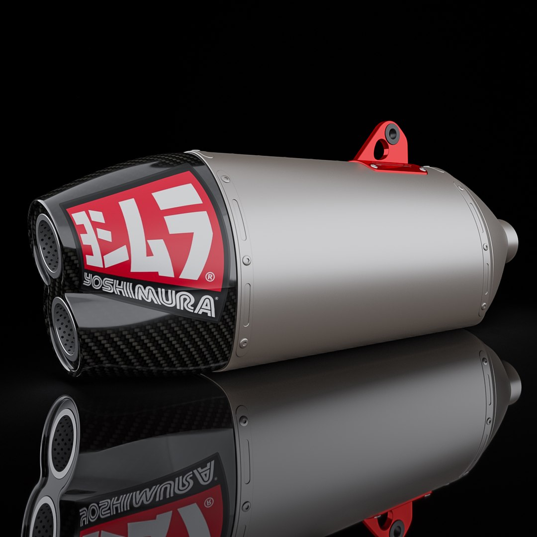 Exhaust Motorcycle Yoshimura Rs-4d 3D Model - TurboSquid 1226371
