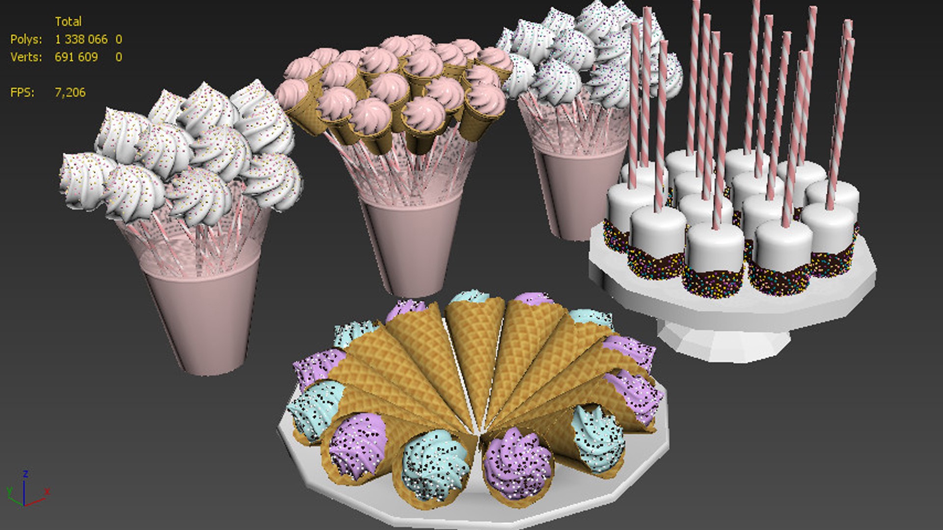 Candy Bar 3D Model - TurboSquid 1906866