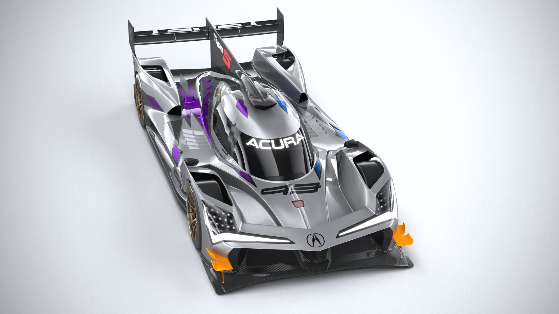 Acura ARX-06 Racecar 2023 3D - TurboSquid 1965088