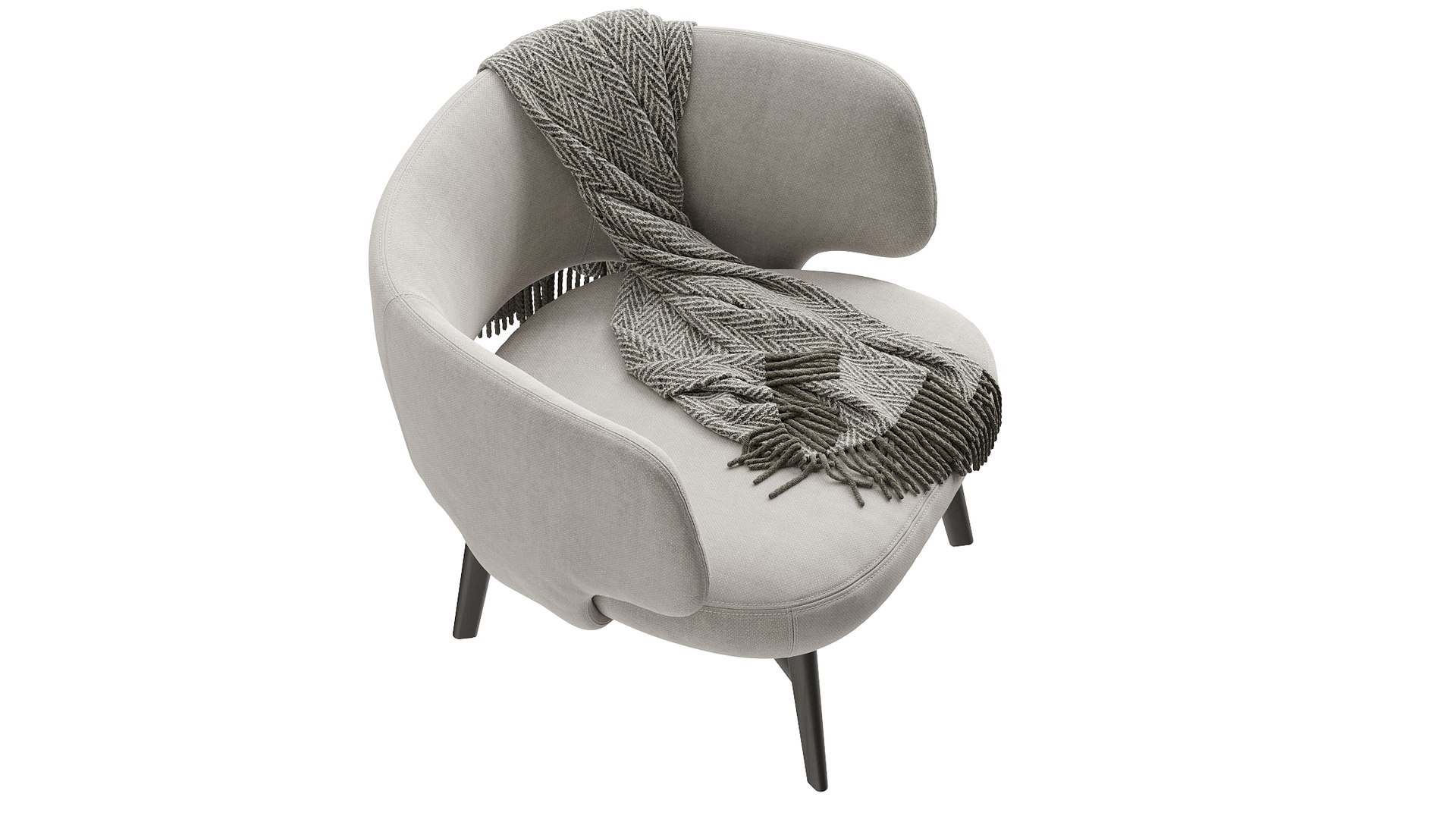 3D Model Bonaldo Doge Armchair - TurboSquid 2240549