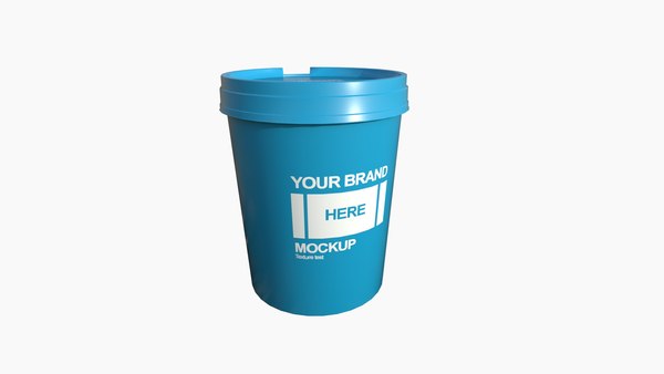 modelo 3d Ice Cream A11 - Blank Mock Up Basic Template - TurboSquid 2092611