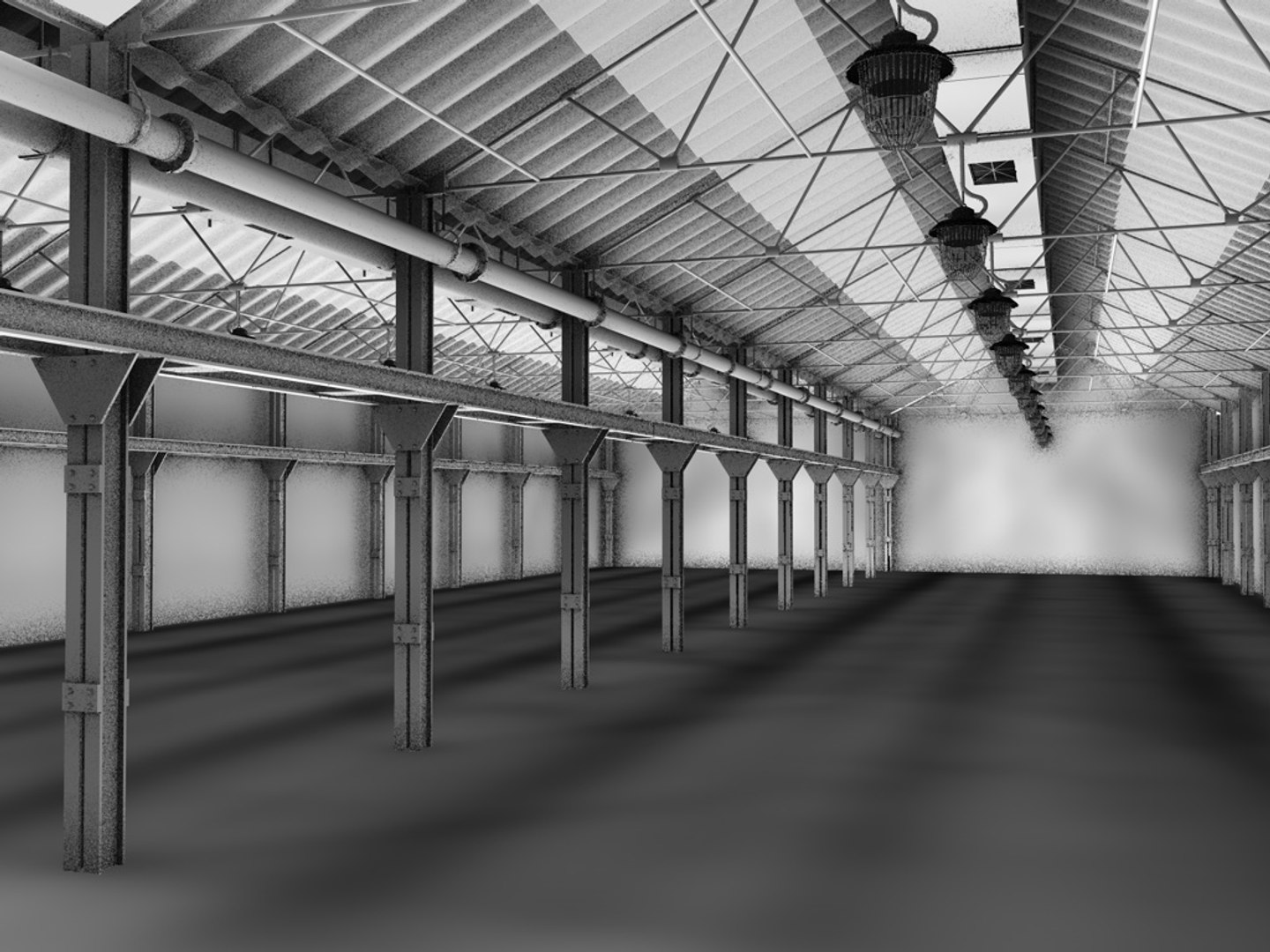 3d hall model
