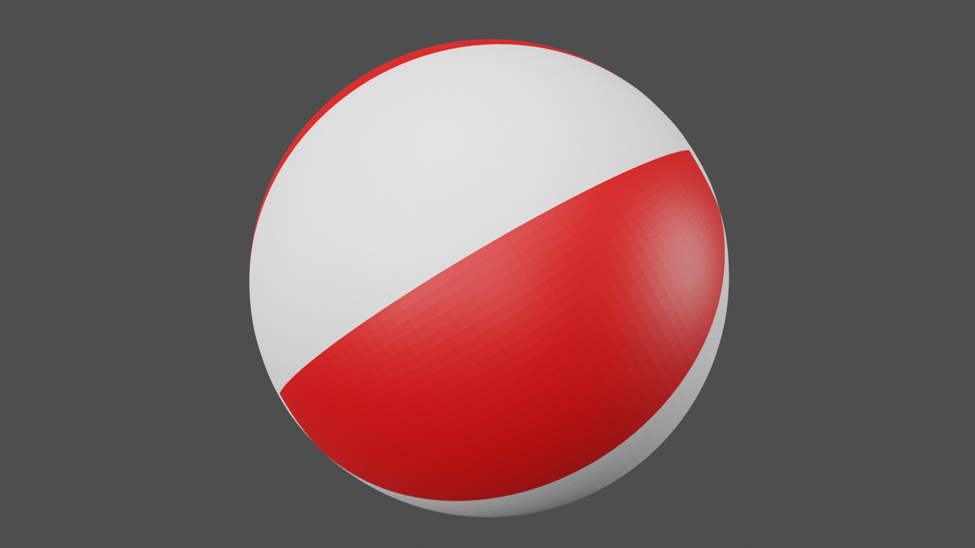 3D Model Red Beach Ball - TurboSquid 2067062