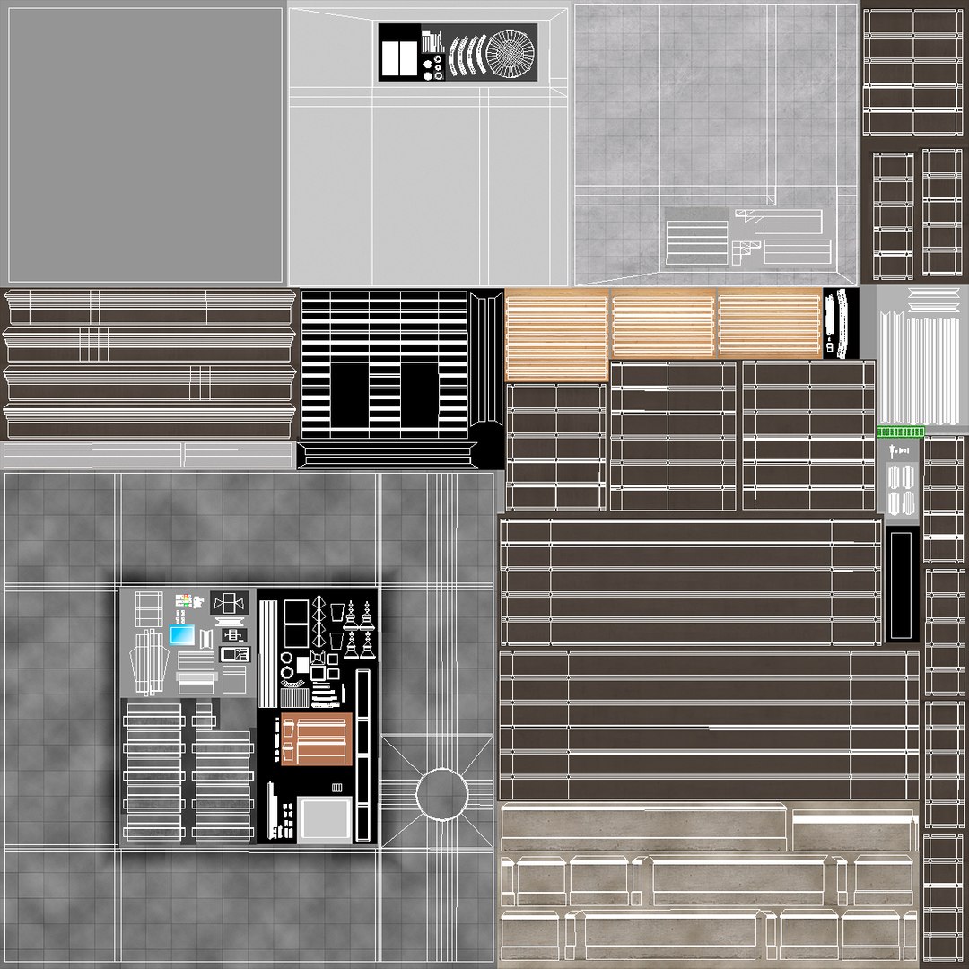 3D Bank Branch Office Building Fur - TurboSquid 2151831