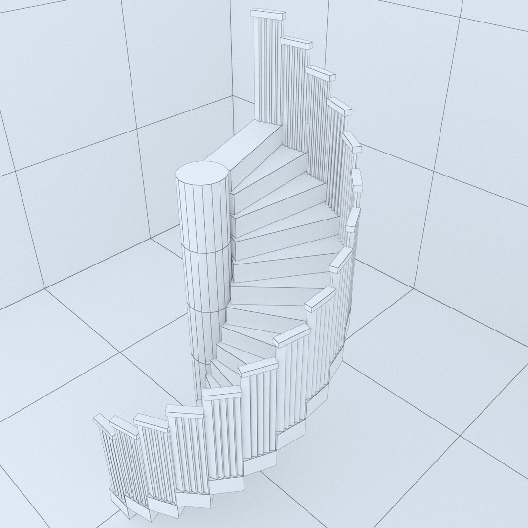 Stairs Architectural Design Model - TurboSquid 1197249