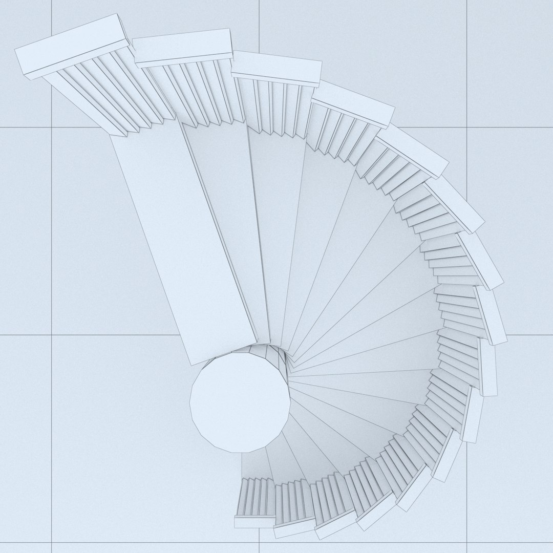 Stairs Architectural Design Model - TurboSquid 1197249