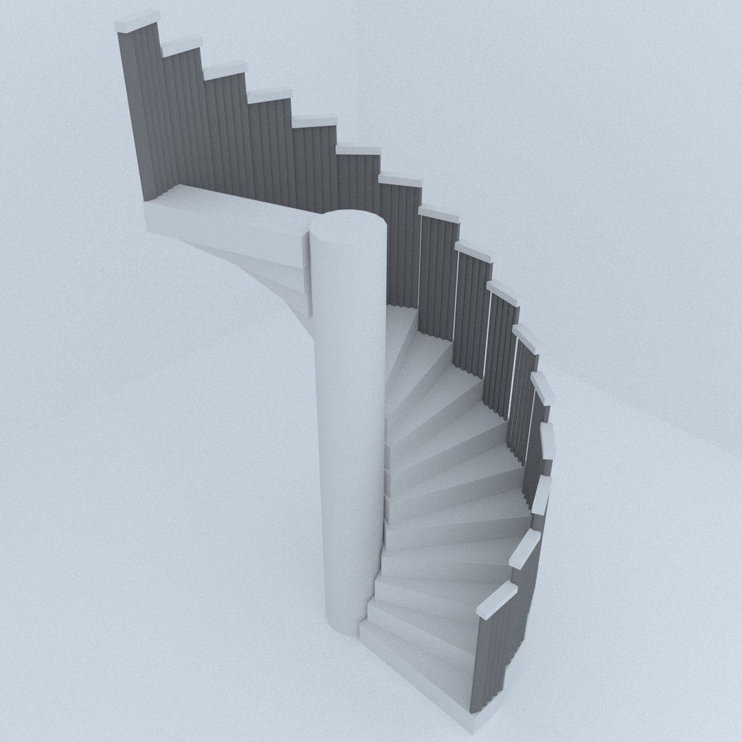Stairs Architectural Design Model - TurboSquid 1197249