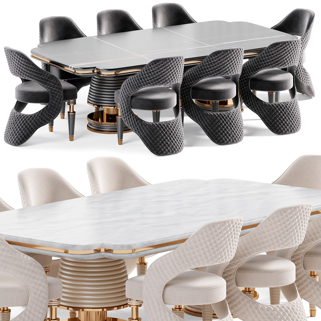 QUINTUS Chair And Table Model - TurboSquid 2338092