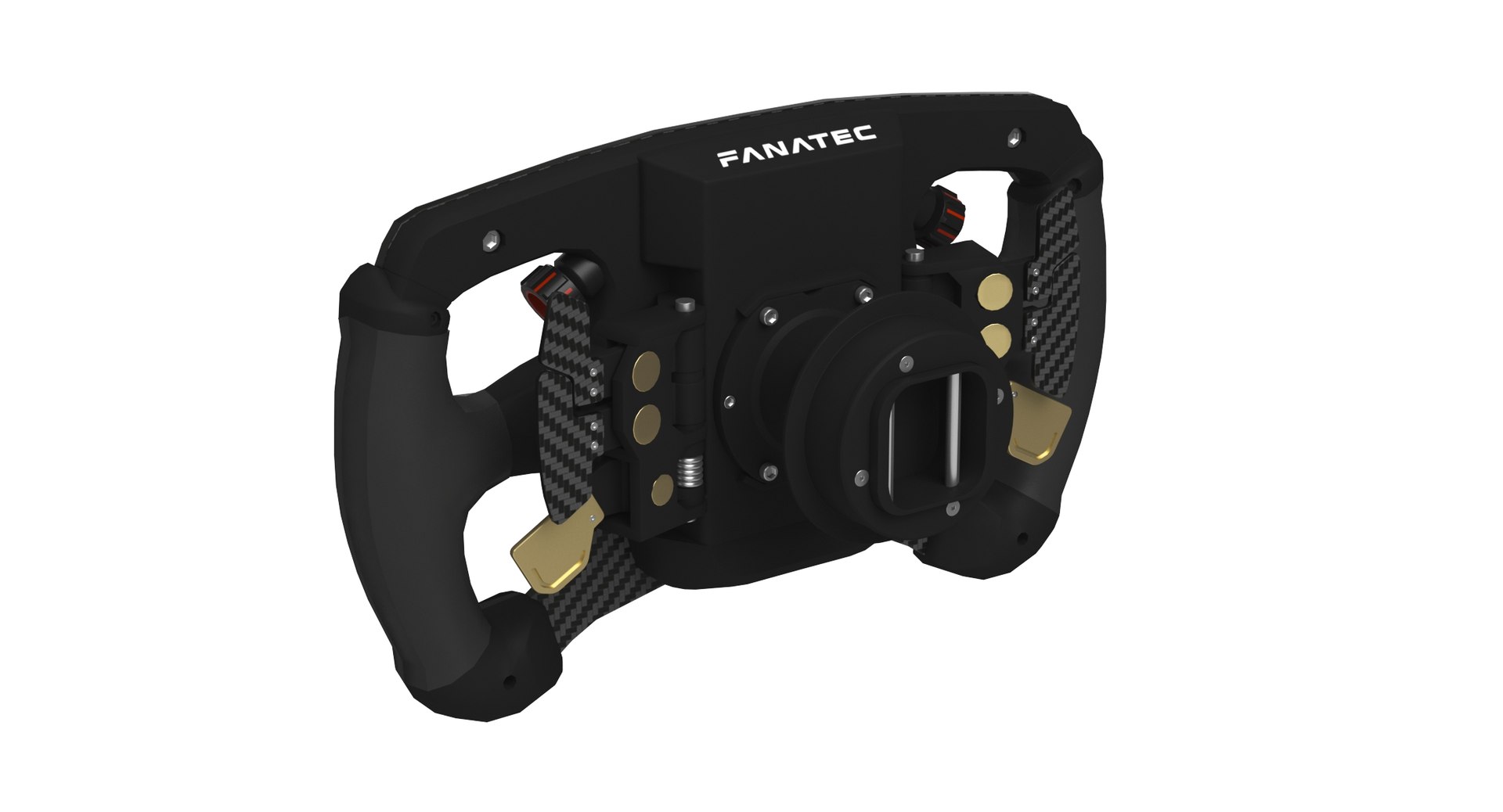 3D Fanatec Clubsport Steering Wheel And Pedals Model - TurboSquid 2304927