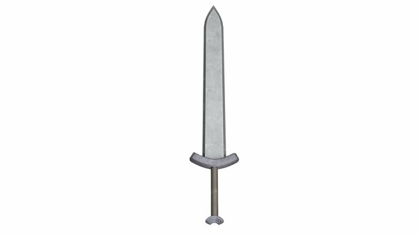 3D Bigsword model - TurboSquid 2048425