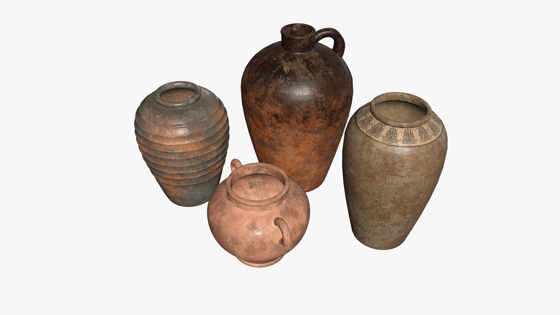Medieval Vases Model - TurboSquid 2325824
