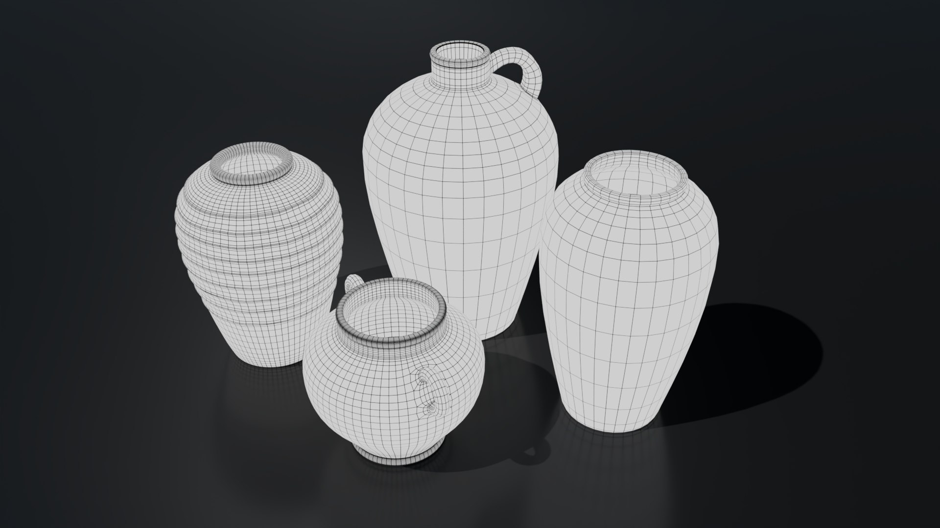 Medieval Vases Model - TurboSquid 2325824