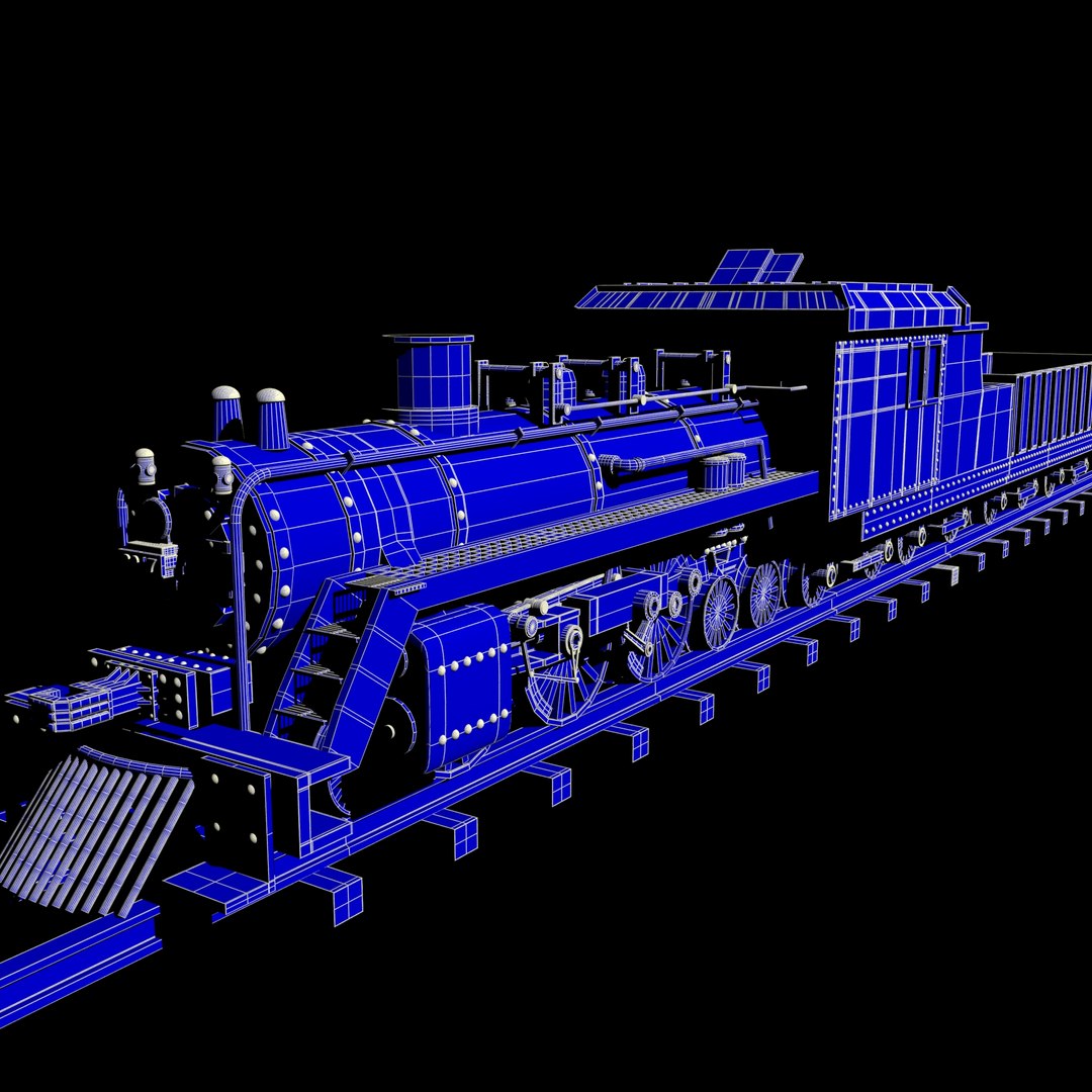 3D Model Train - TurboSquid 1189437