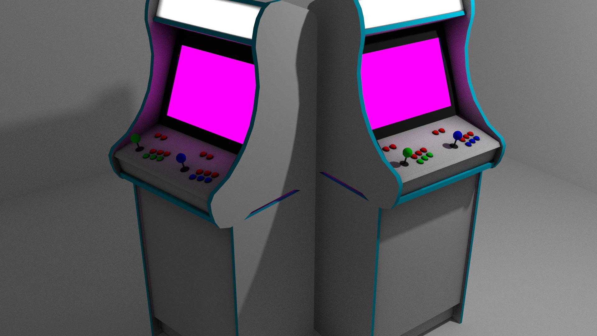 Arcade Cabinet 3D Model - TurboSquid 1723041