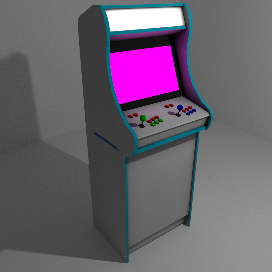 Arcade Cabinet 3D model - TurboSquid 1723041